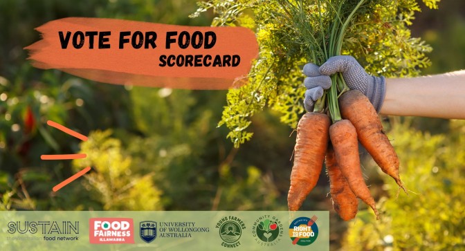 Let’s ‘Vote for Food’ this election | Food Fairness Illawarra